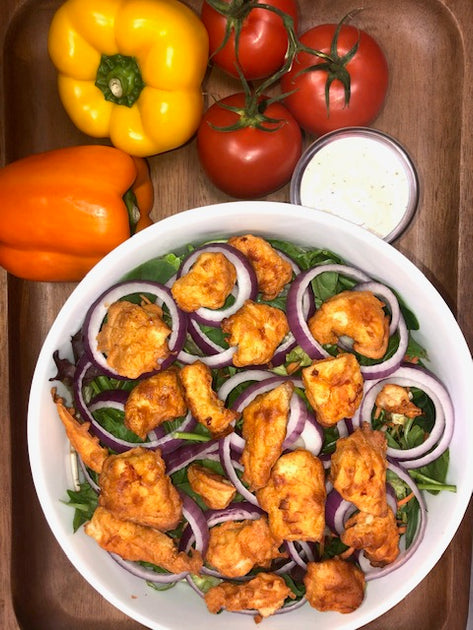 Easy Air Fried Chicken Salad – Lefty's Spices